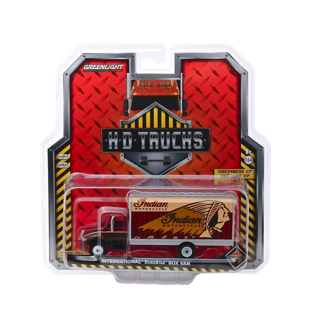 Machetă moto GreenLight [1:64] - International Durastar 2013 - Box Van ...